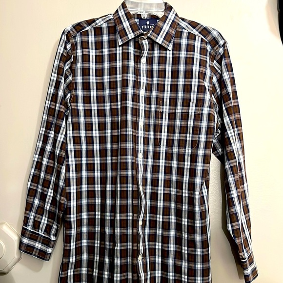 Stafford | Shirts | Mens Stanford Button Down Shirt | Poshmark